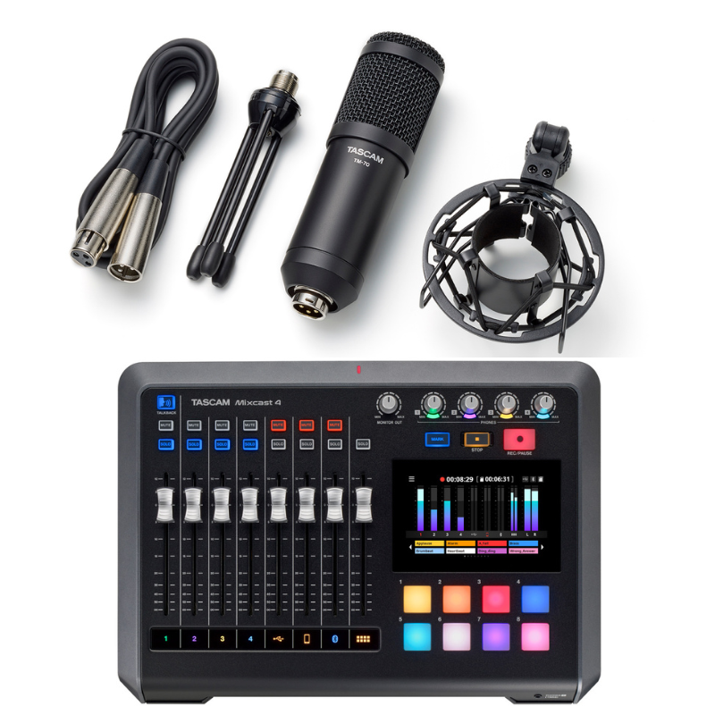 Tascam Podcast bundle Package — Podcast Provisions