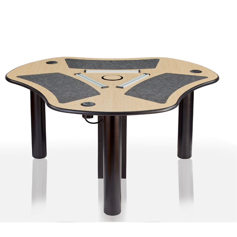 Forecast Consoles FS-S Small 3 Person Podcast Table — Podcast Provisions